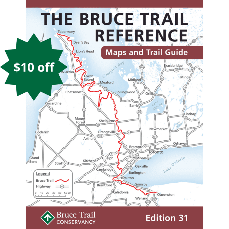Maps: Bruce Trail Reference Guide - Ed 31 | Bruce Trail Conservancy
