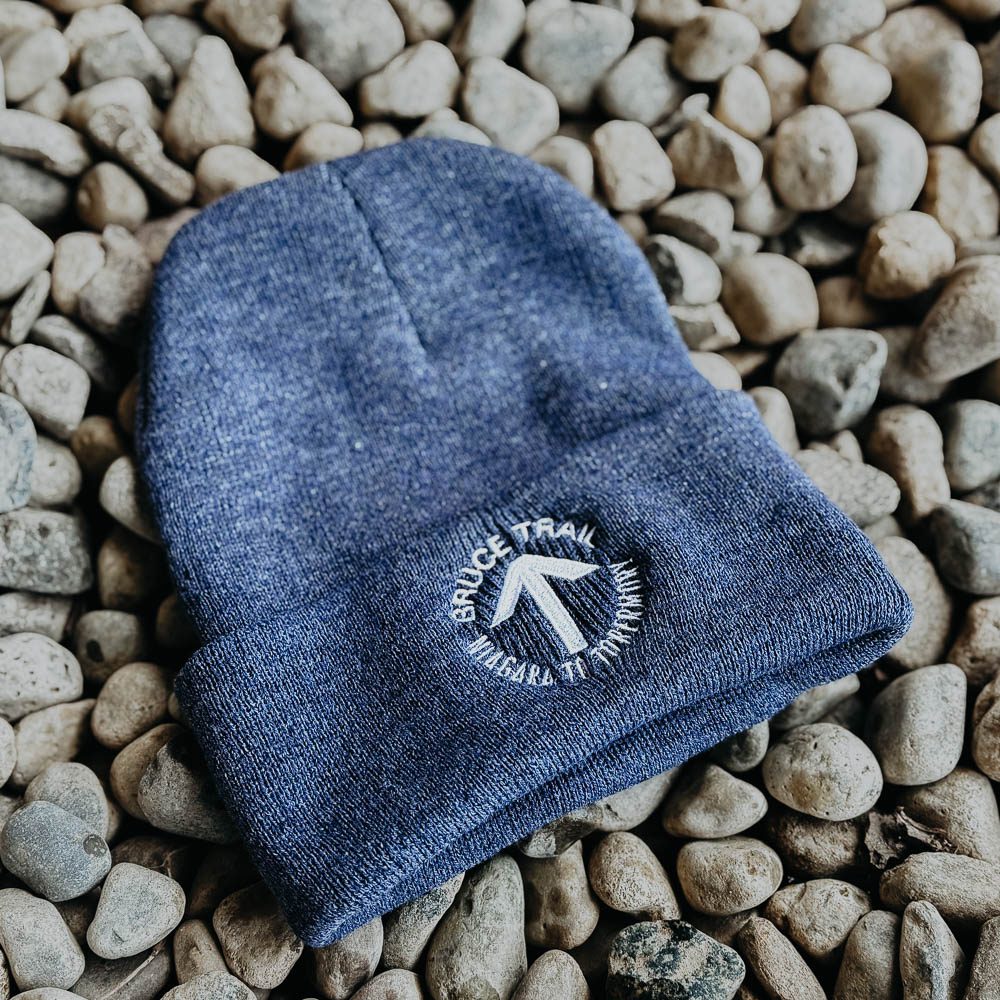 Heather Navy Vintage Logo Toque | Bruce Trail Conservancy